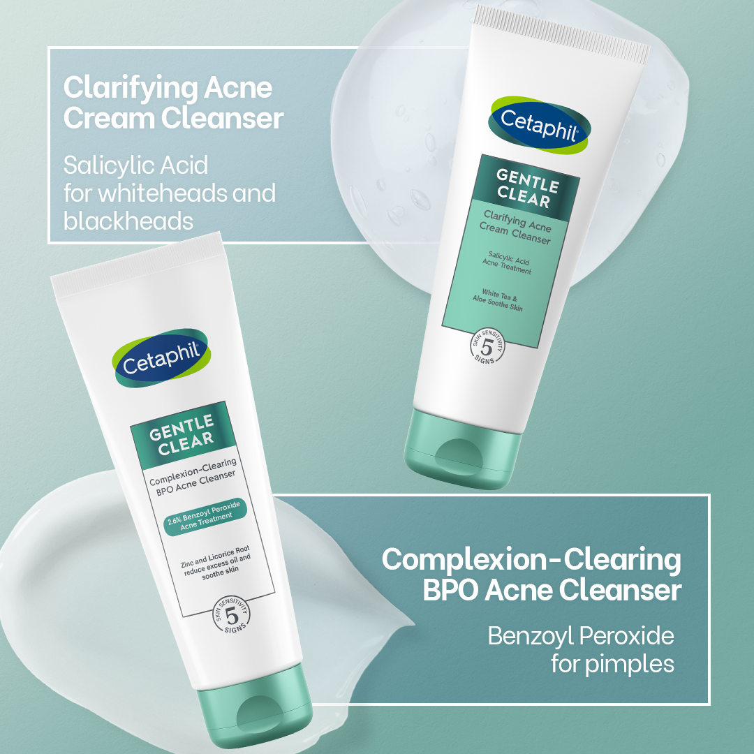 Gentle Clear Skin Acne Products for Sensitive Skin | Cetaphil US